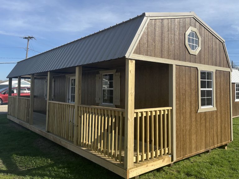 Lofted Pioneer Cabins - peytonbuildings.com